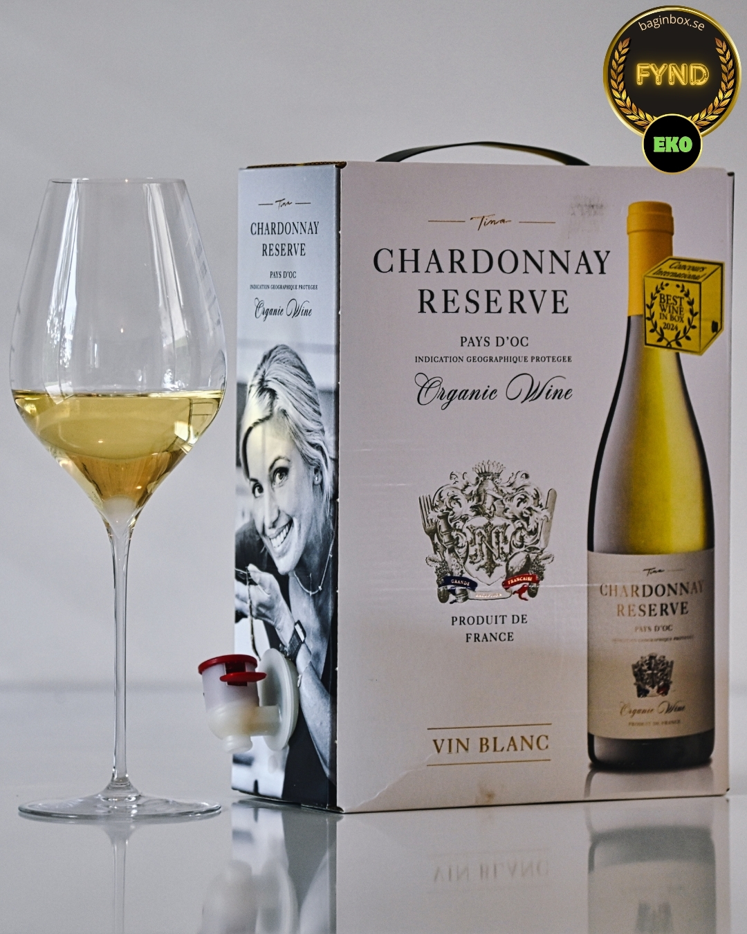 Tina Chardonnay Reserve 2024 - Bag in Box