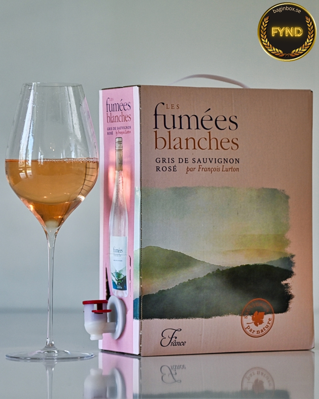 Les Fumées Blanches Rosé 2022 - Bag in Box