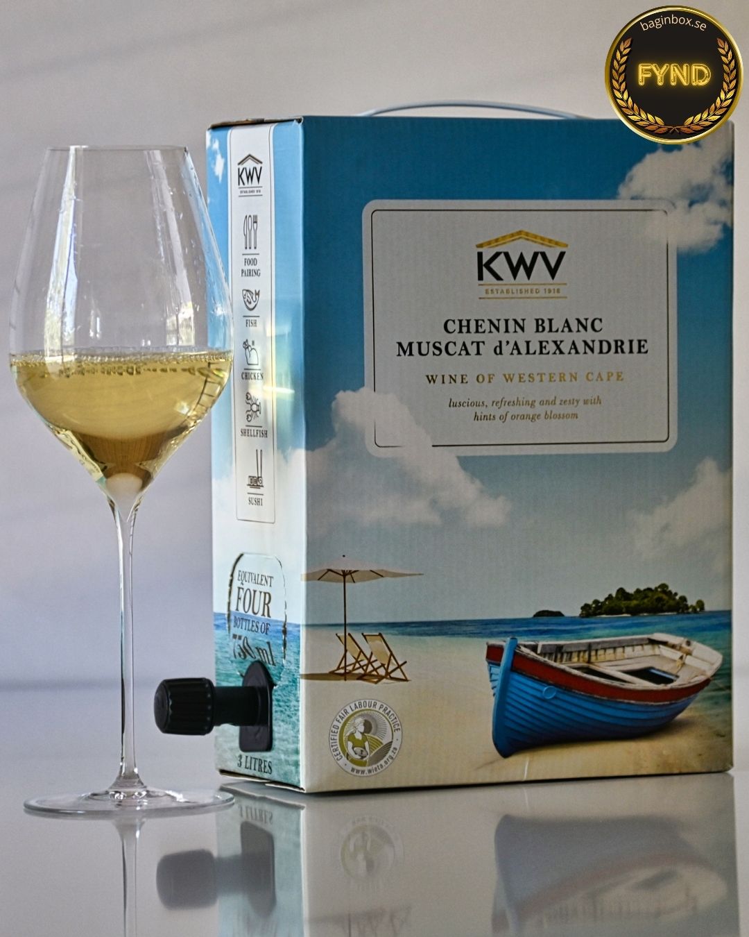 KWV Chenin Blanc Muscat d'Alexandrie 2024 - Bag in Box