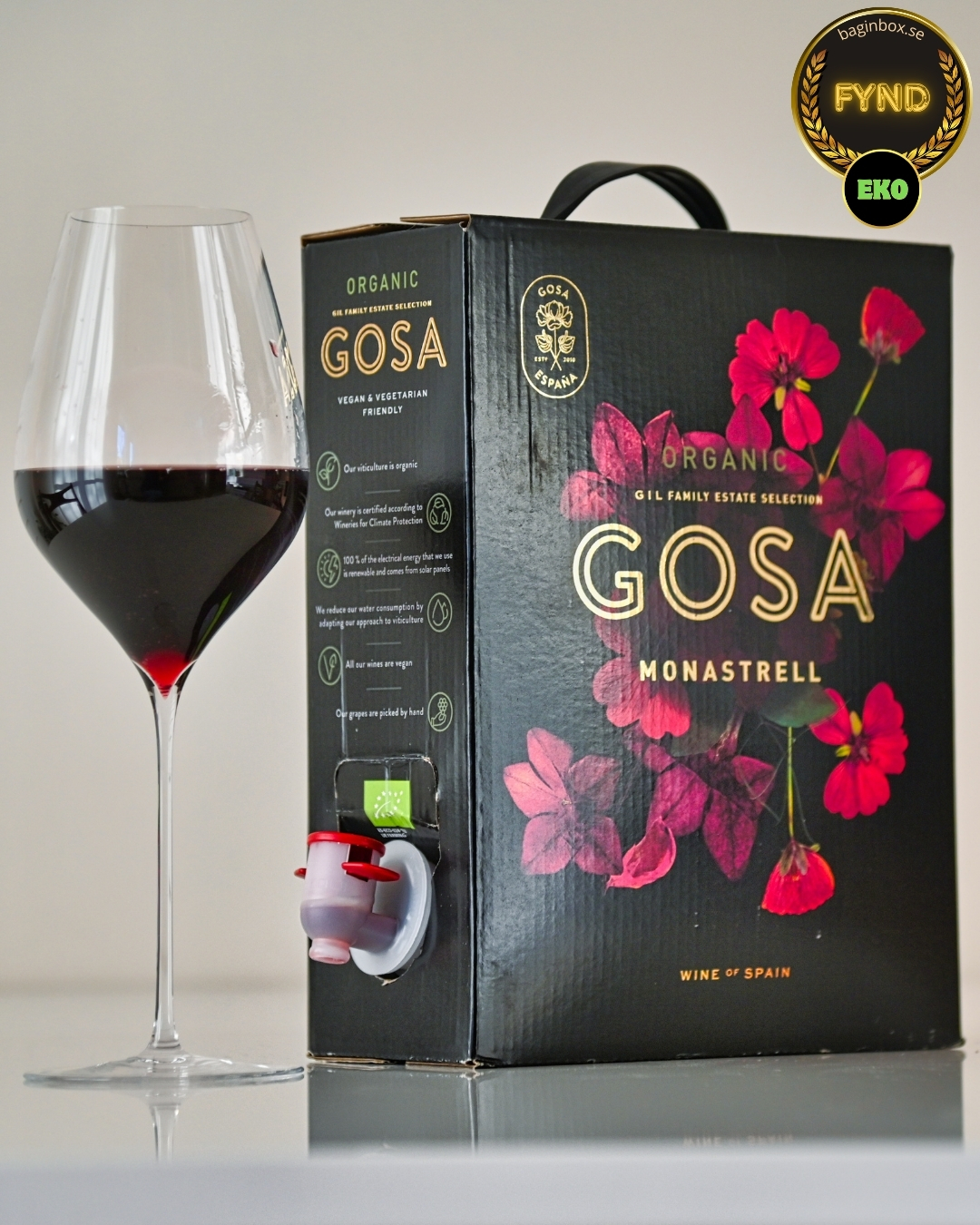 GOSA Organic Monastrell 2023 - Bag in Box