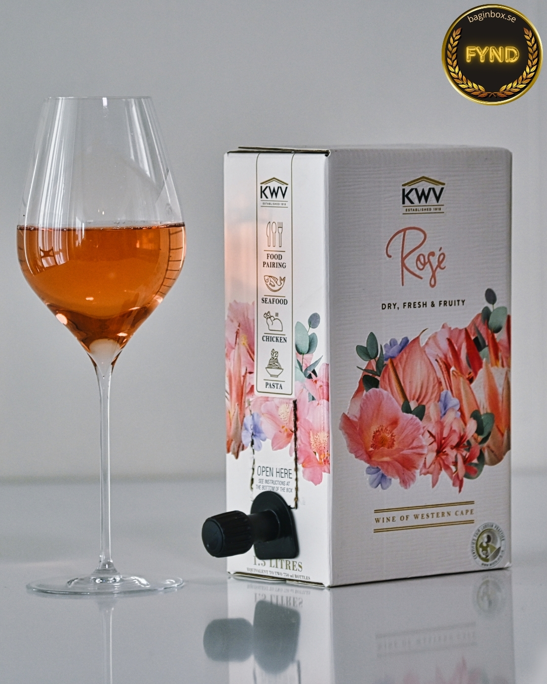 KWV Rosé 2024 - Bag in Box